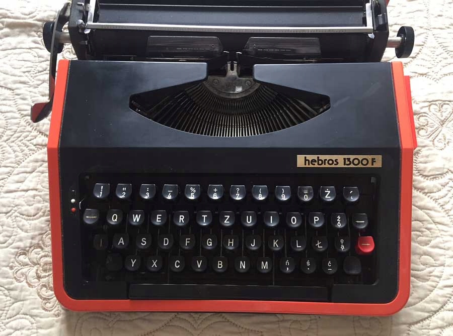 MASZYNA DO PISANIA HEBROS 1300F STAN IDEALNY PRL - 7648917164 ...