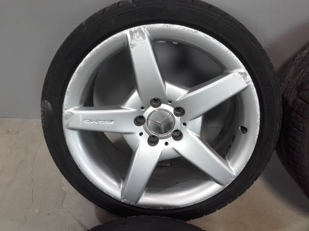 MERCEDES CLK W209 LIFT KOMPLET FELG FELGI AMG 18'' - 7279392057 ...