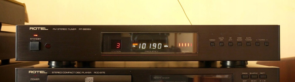 Rotel RT-990BX - legendarny tuner złotej ery audio - 7750879472 ...