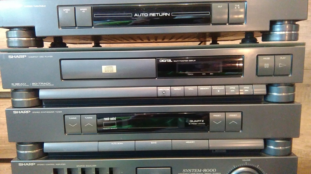 SHARP SYSTEM 8000 SX-8800H SC-8000CDH RP-8800H - 7431467997 - oficjalne ...