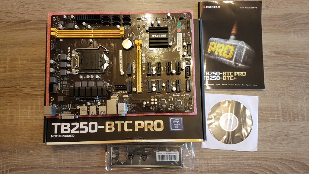 Biostar TB250-BTC-Pro x12 PCI ex płyta główna - 7704772858 - oficjalne ...