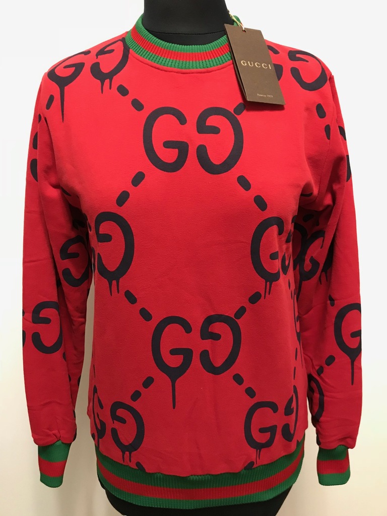 WYPRZEDAŻ !!! GUCCI BLUZA NOWA KOLEKCJA roz. M - 7153834571 - oficjalne ...