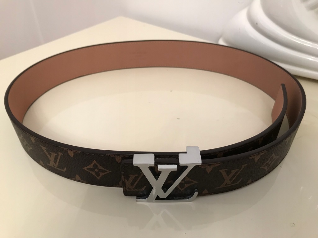 LOUIS VUITTON PASEK 40/110 CM - 7704256962 - oficjalne archiwum Allegro