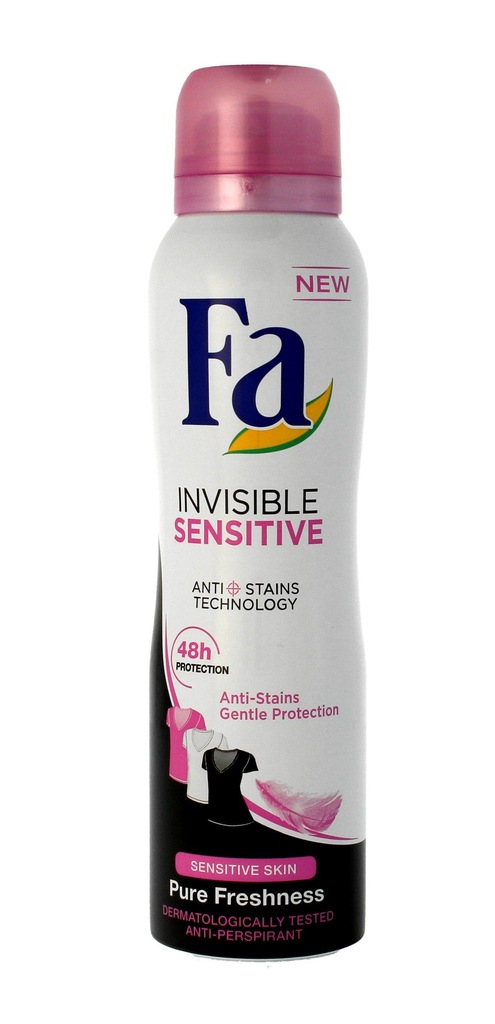Fa Invisible Sensitive Dezodorant spray 150ml - 7402709224 - oficjalne ...