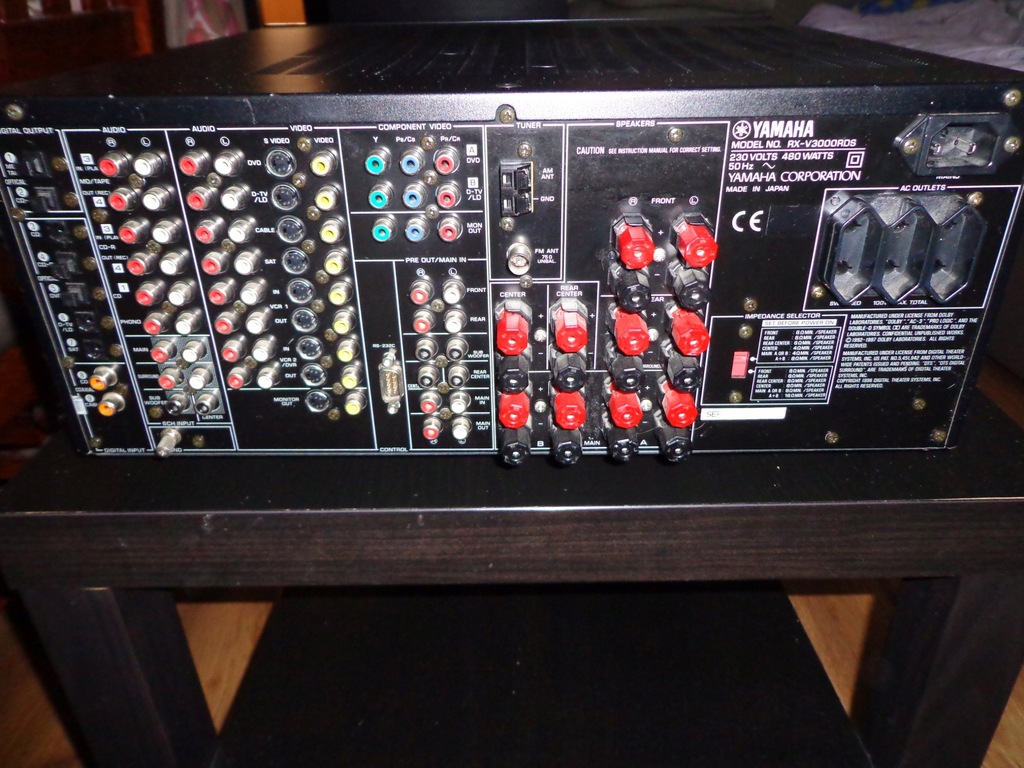 Yamaha AMPLITUNER RX-V3000RDS Najwyższy Model! 8.1 - 7416651964 ...