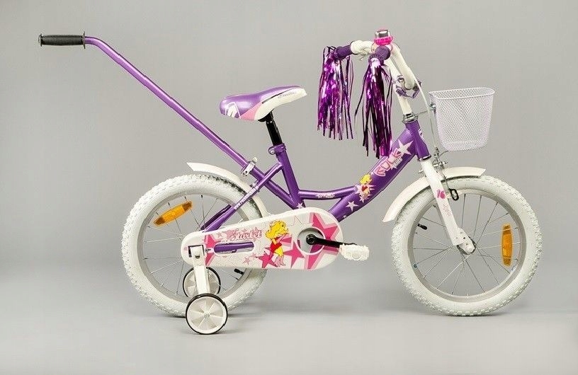 HIT Rower dziecięcy ROCK SCARLET szybki kosz marka - 7061459661 ...