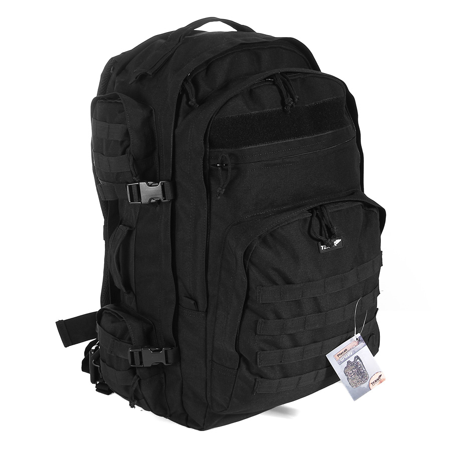 TEXAR GRIZZLY Wojskowy Plecak Torba 65L CZARNY - 7373725528 - oficjalne archiwum Allegro