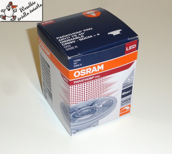 Lampa LED PARATHOM PRO AR111 75 40 15.5 W/930 G53 - 6664244941 ... Lampa LED PARATHOM PRO AR111 75 40 15.5 W/930 G53 - 6664244941 ...