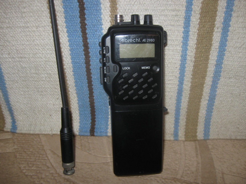 RĘCZNE CB RADIO ALBRECHT AE 2980 - 7273642475 - oficjalne archiwum Allegro