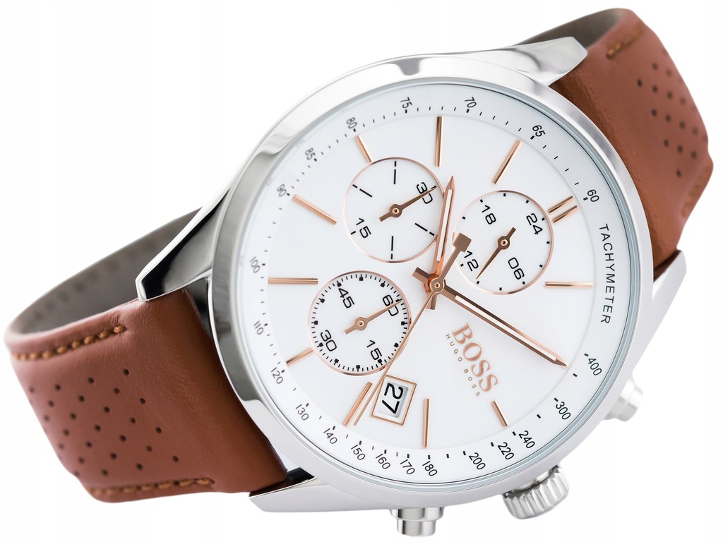 MĘSKI ZEGAREK HUGO BOSS 1513475 GRAND PRIX STOPER - 7677975756 ...