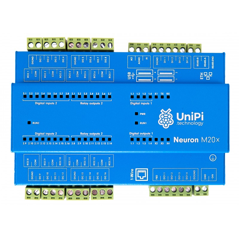 UniPi Neuron M203 sterownik z Raspberry Pi 3 B - 7306540161 - oficjalne ... UniPi Neuron M203 sterownik z Raspberry Pi 3 B - 7306540161 - oficjalne ...