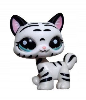 LPS LITTLEST PET SHOP KOT ZEBRA - 80 WZORÓW - 7570624855 - oficjalne ...