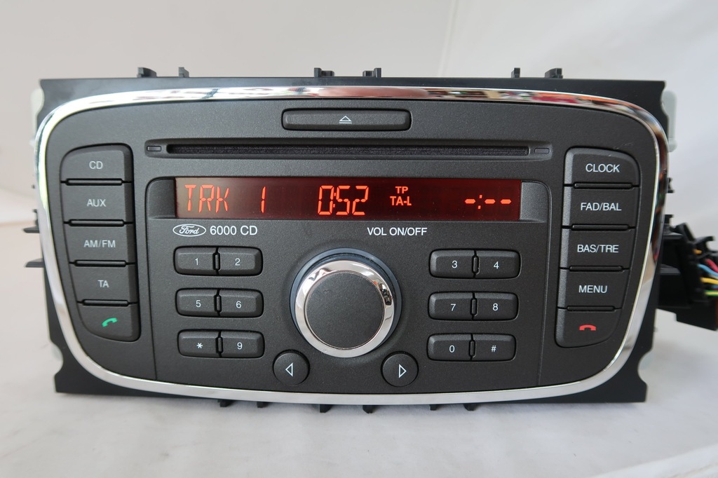 FORD MONDEO MK4 S-MAX RADIO 6000CD CD KOD PIN - 7310801294 - oficjalne ...