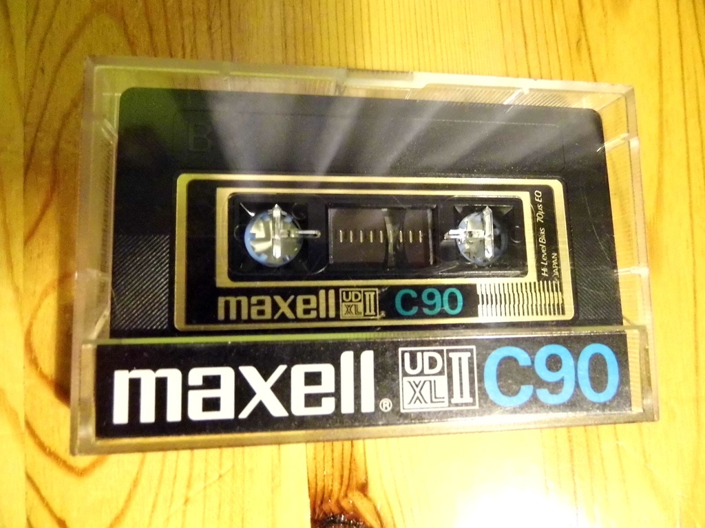 KASETA MAXELL UDXL II C 90 JAPAN - 7583142961 - oficjalne archiwum Allegro