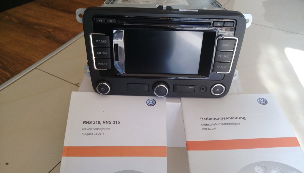 RADIO Z NAWIGACJĄ VW PASSAT B7,GOLF V,VI,TOURAN EU - 7324788896 - oficjalne archiwum Allegro