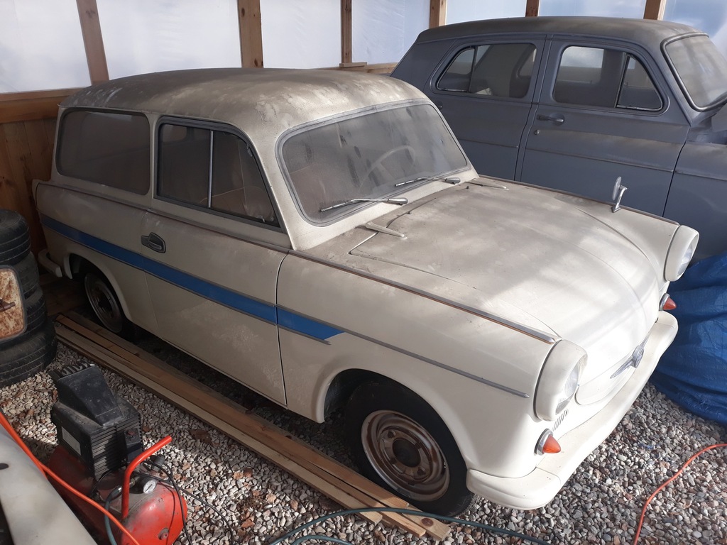 Trabant 600 combi 1964 r. Trabant P60 - 7202852246 - oficjalne archiwum ...