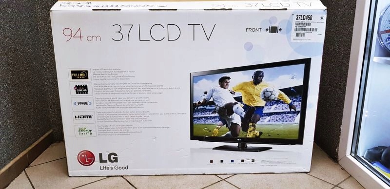 TELEWIZOR LG 37LD450 LCD 37 CALI 2X HDMI FULL HD - 7751873019 - oficjalne archiwum Allegro