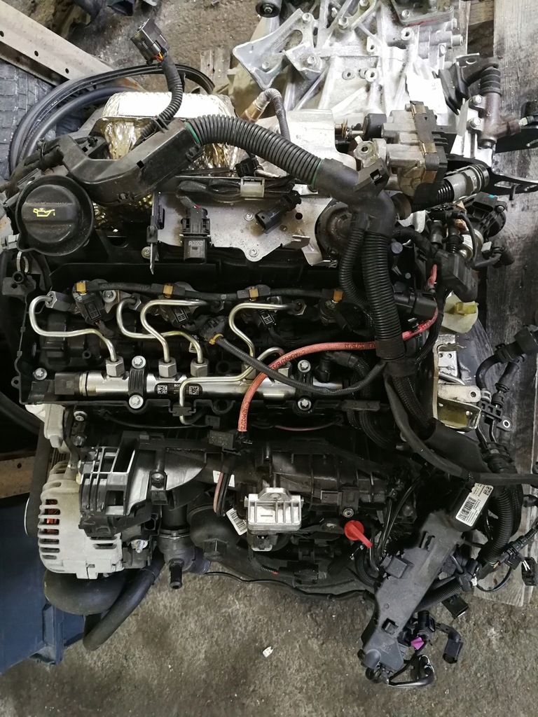 SILNIK KOMPLETNY N47C20A N47C TOYOTA AVENSIS T29 - 7549897598 ...