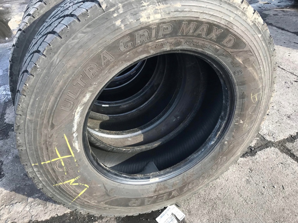 315/70R22.5 OPONY GOODYEAR ULTRA GRIP MAX D 7-11mm - 7250985066 - oficjalne archiwum Allegro