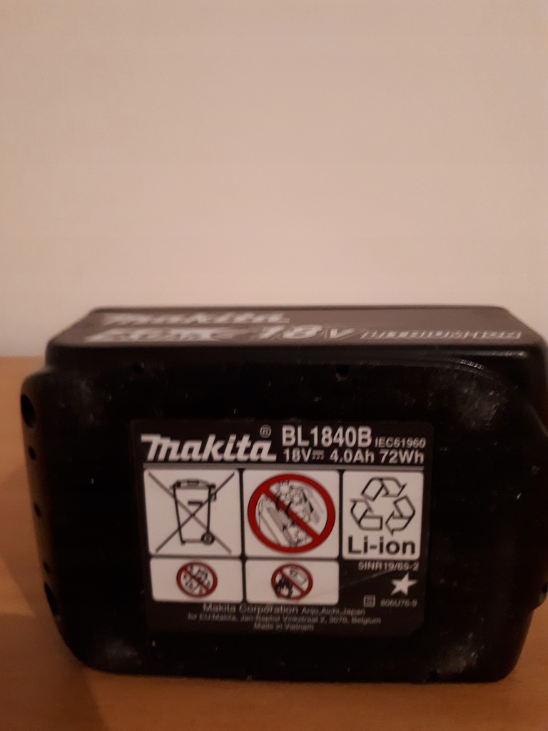 Bateria akumulator Makita 4.0Ah BL1840B - 7760701418 - oficjalne ...