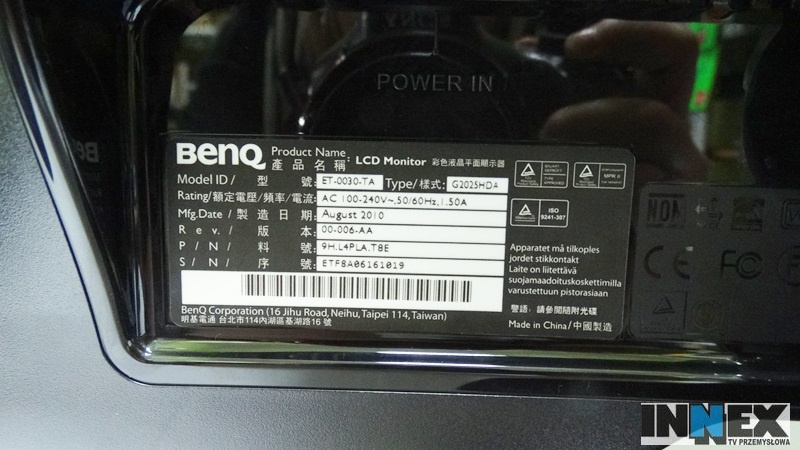 MONITOR BENQ ET-0030 TA - 7240580280 - oficjalne archiwum Allegro