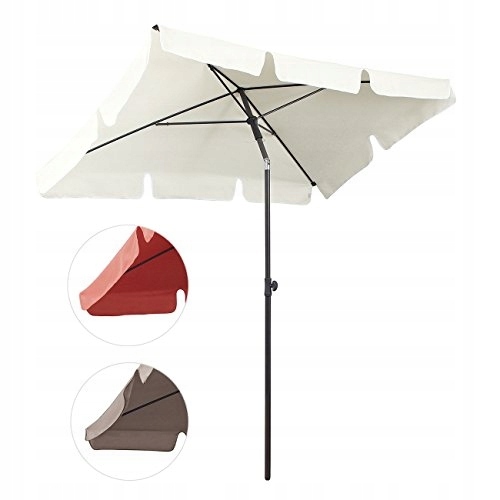 SEKEY PARASOL OGRODOWY BIAŁY SKŁADANY - 7564379183 - oficjalne archiwum ...