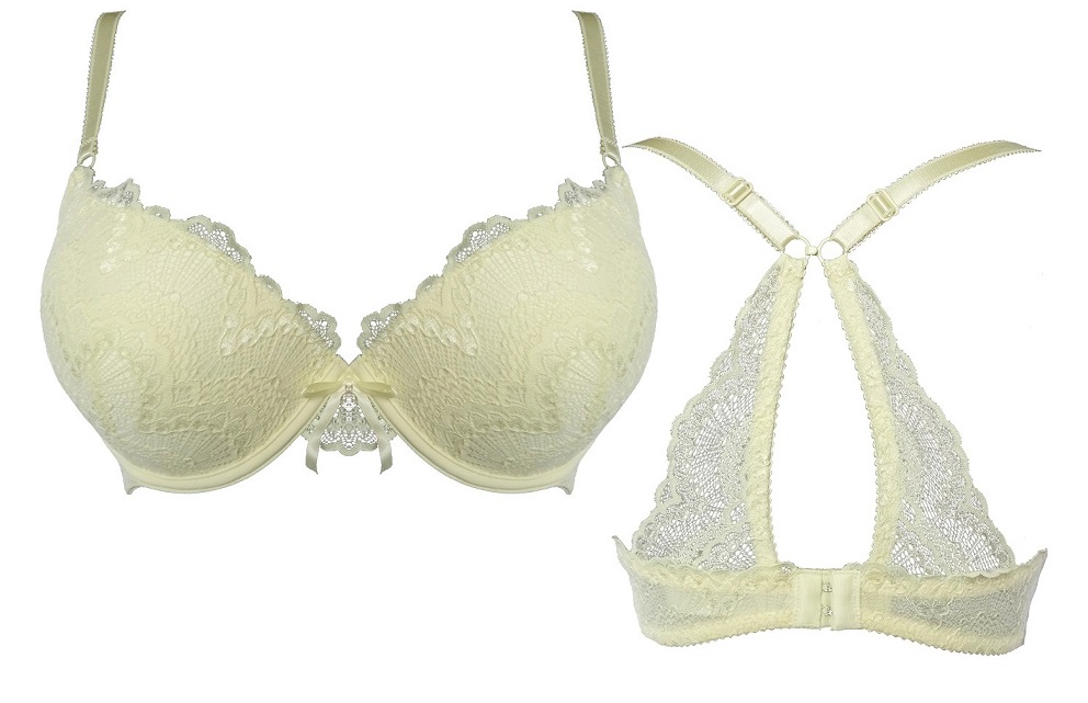 Intimidao BIUSTONOSZ KORONKOWE RAMIĄCZKA CYTR 70 B - 6999401005 - oficjalne archiwum Allegro