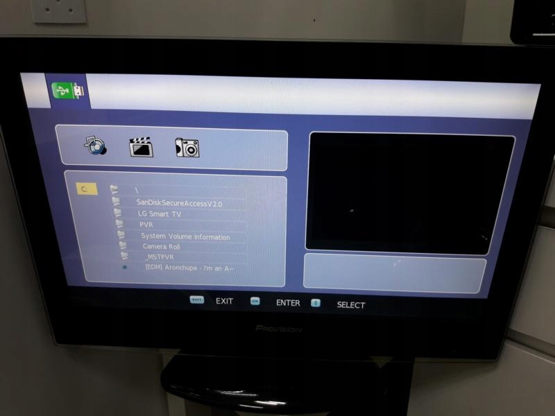 MONITOR/TV PROVISION 21" - 7485876585 - oficjalne archiwum Allegro