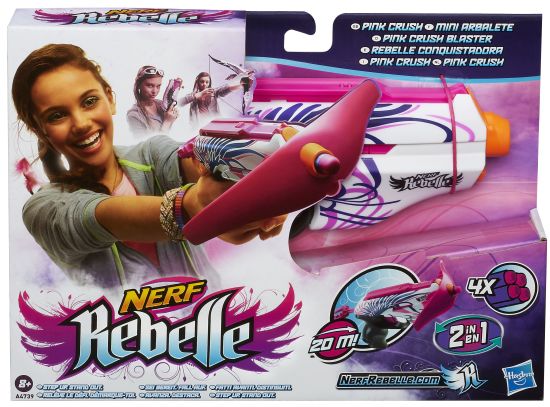 Nerf Rebelle Pink Crush A4739 HASBRO WAWA SKLEP - 5856449766 ...