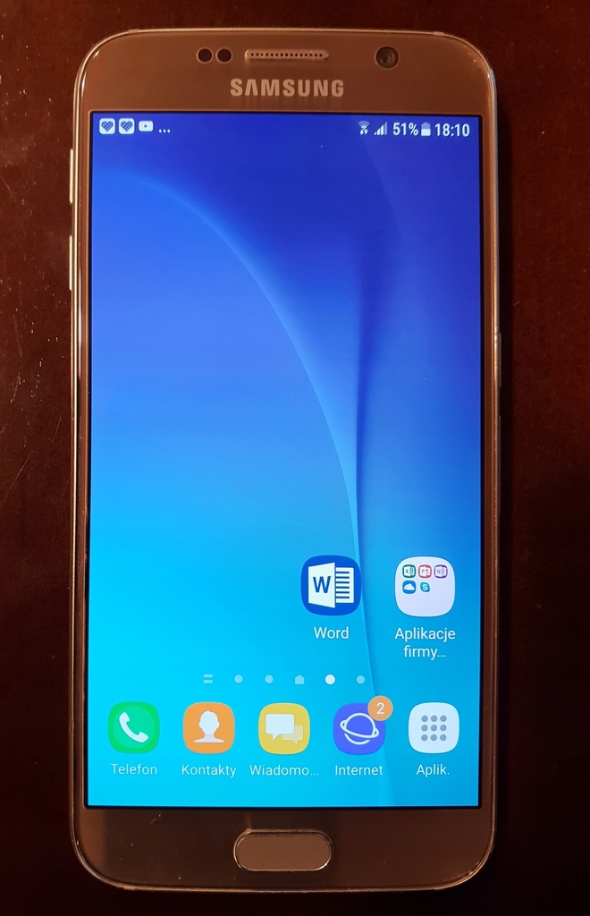 Samsung Galaxy S6 złoty 32GB SM-G920F - 7655886032 - oficjalne archiwum ...