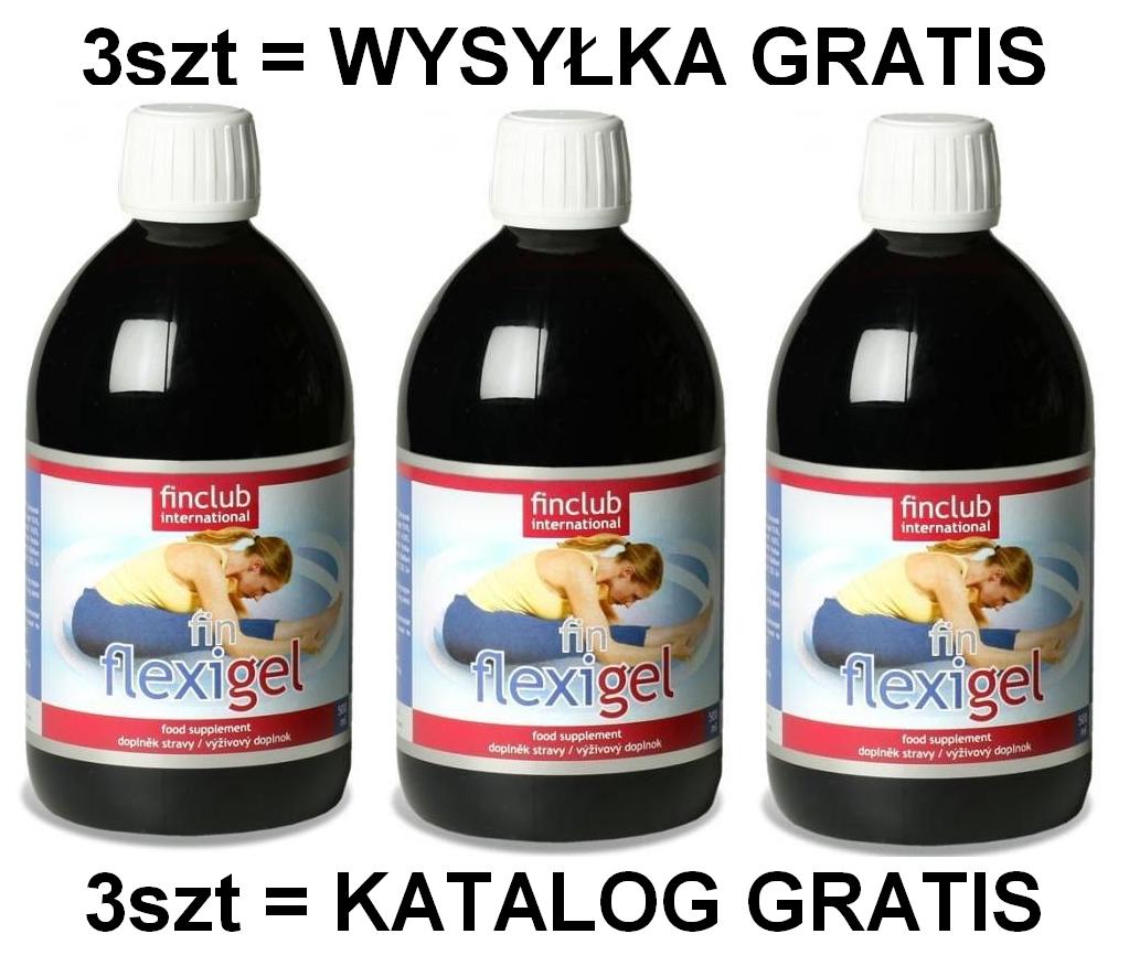 fin Flexigel 500ml x3 finclub KOLAGEN + GRATISY - 6956507378 ...
