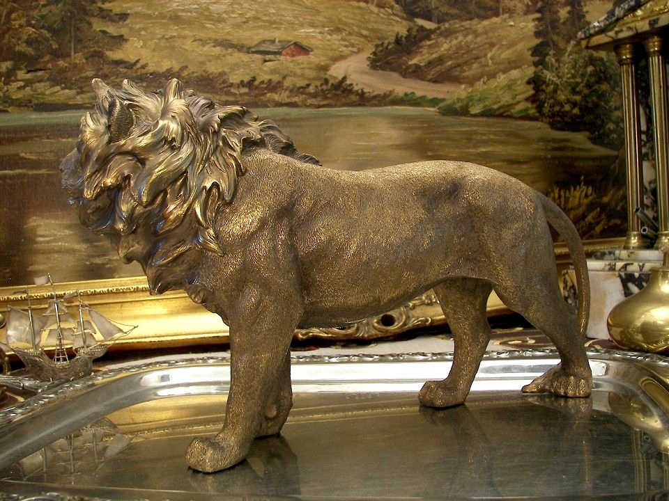 LEW SYMBOL SIŁY WŁADZY PREZENT SZEFA STYL VERONESE - 6899030031 ...