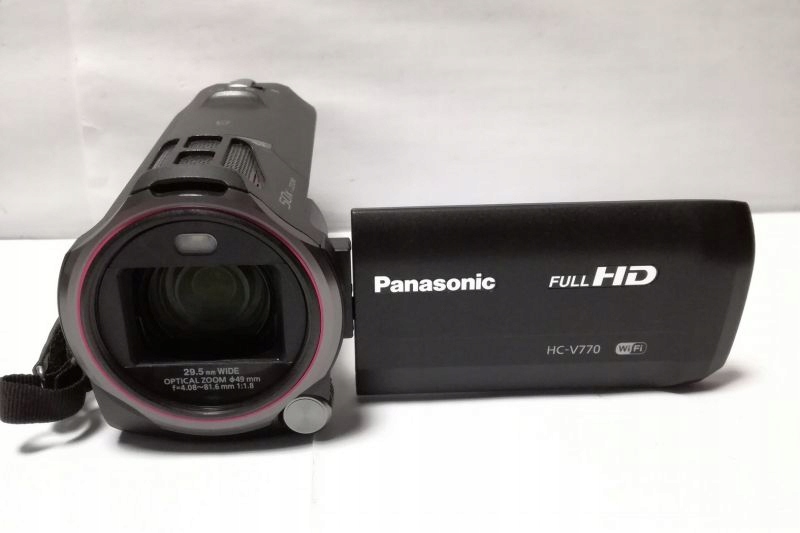 KAMERA PANASONIC HC-V770 - 7709528233 - oficjalne archiwum Allegro