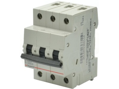 Bezpiecznik nadprądowy Legrand RX3 B20A 3P 419170 - 5191188475 - oficjalne archiwum Allegro